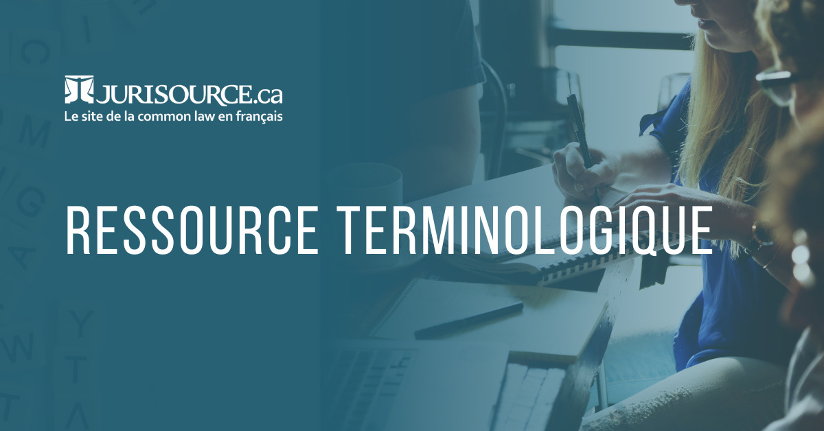 Docket | Terminologie | jurisource.ca